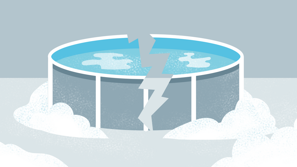 Can a Frozen Pool Crack? – PoolPartsToGo